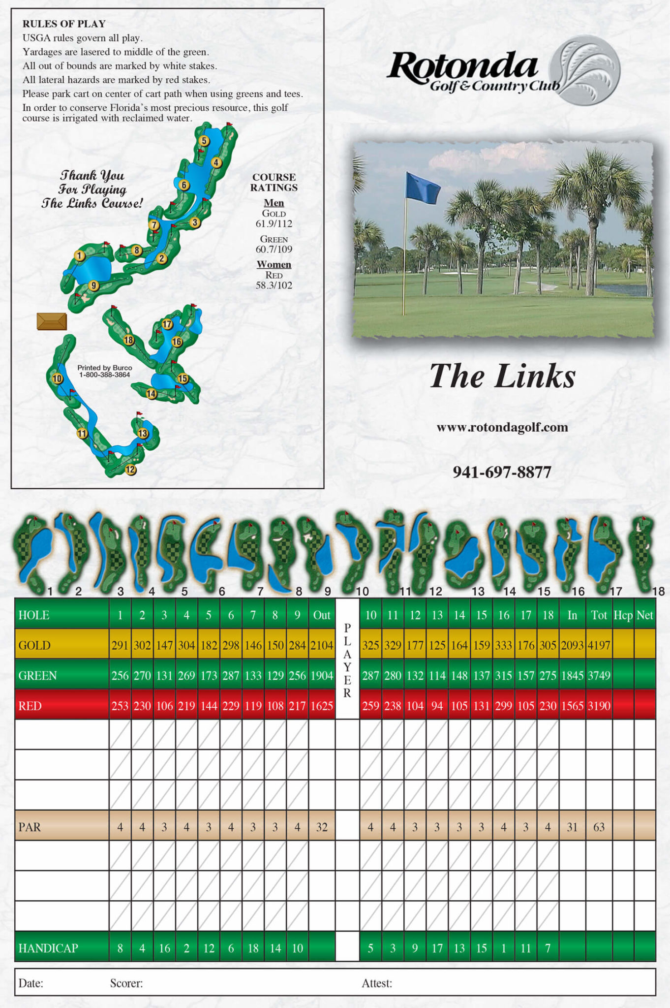 The Links Course - Rotonda Golf and Country Club